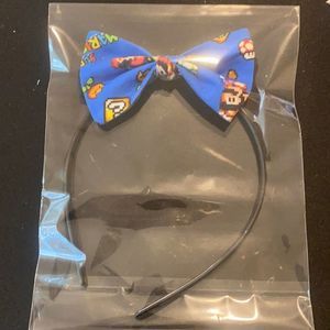 Nintendo | Accessories | Mario Bow Hair Accessories | Poshmark